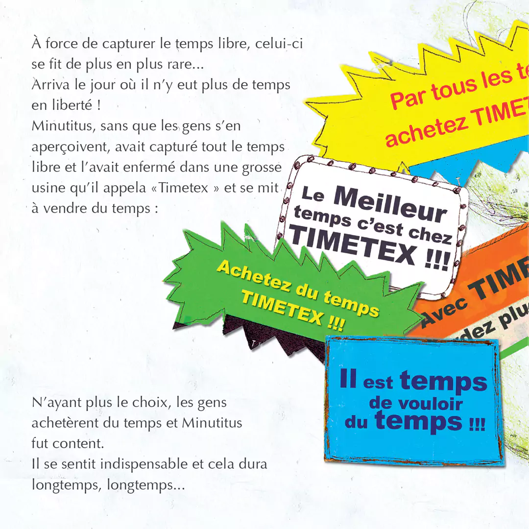Histoire de temps - Poupette Cakaouette